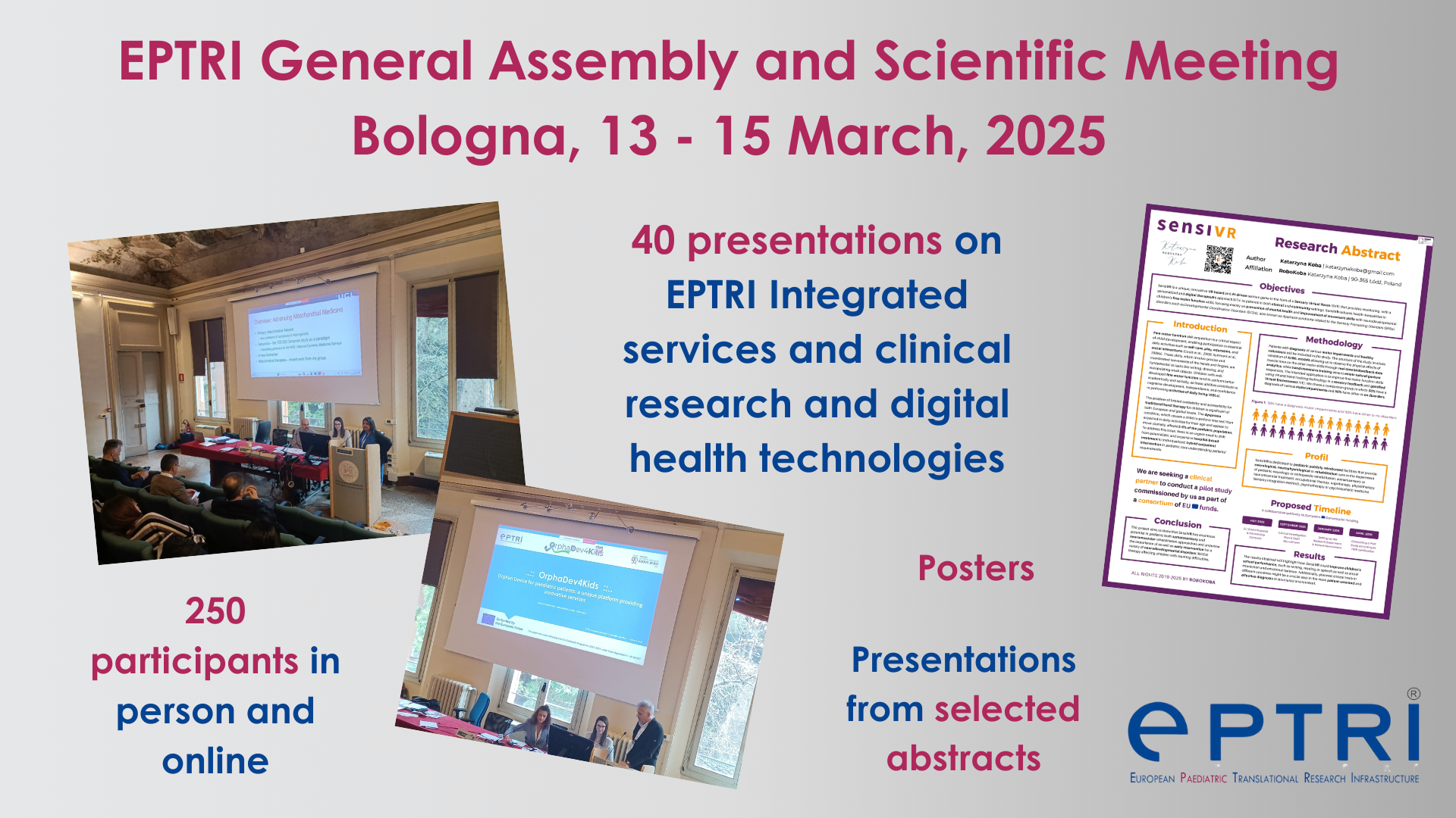 EPTRI General Assembly & Scientific Meeting - EPTRI