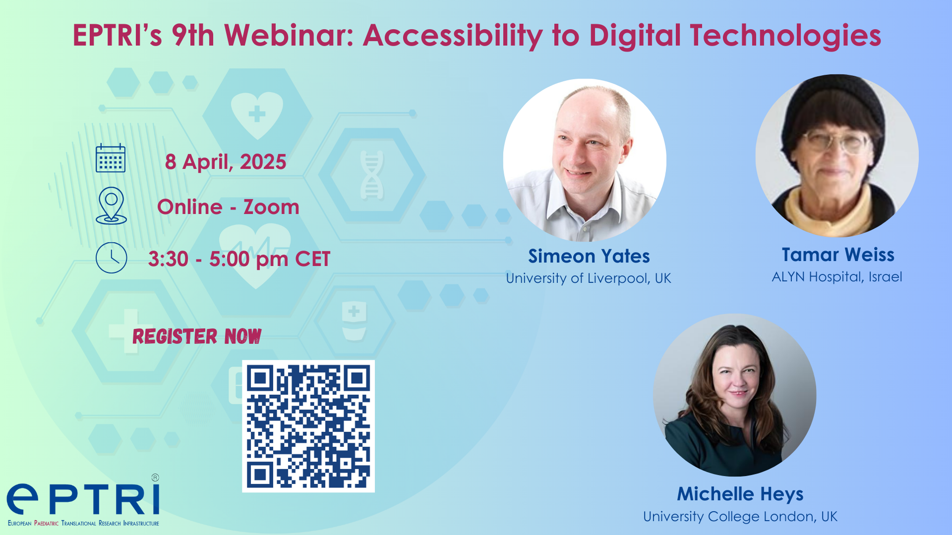 Ninth webinar on Accessibility to Digital Technologies - EPTRI